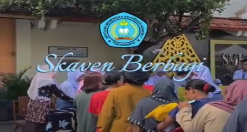 Puncak Semarak Bulan Suci Ramadhan 2024 SKAVEN kembali Berbagi Kebaikan | SMK Negeri 7 Yogyakarta