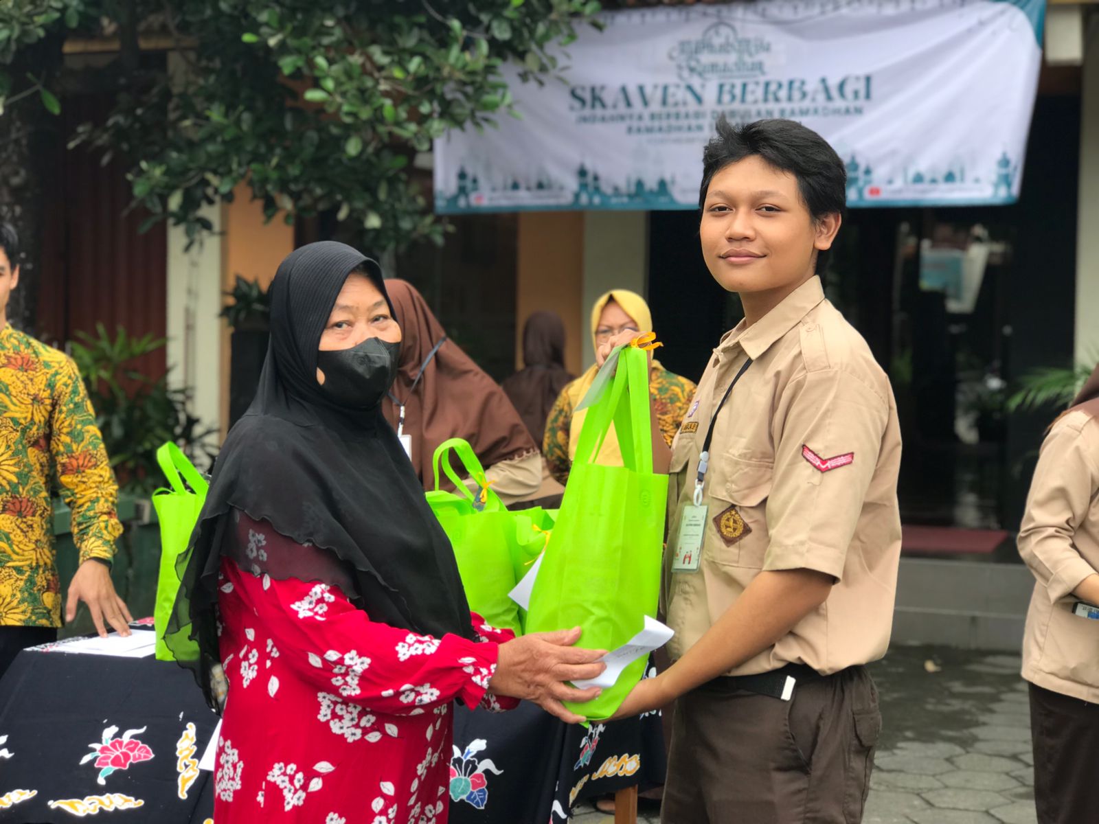 Semarak Bulan Suci Ramadhan SKAVEN kembali Berbagi Kebaikan | SMK Negeri 7 Yogyakarta